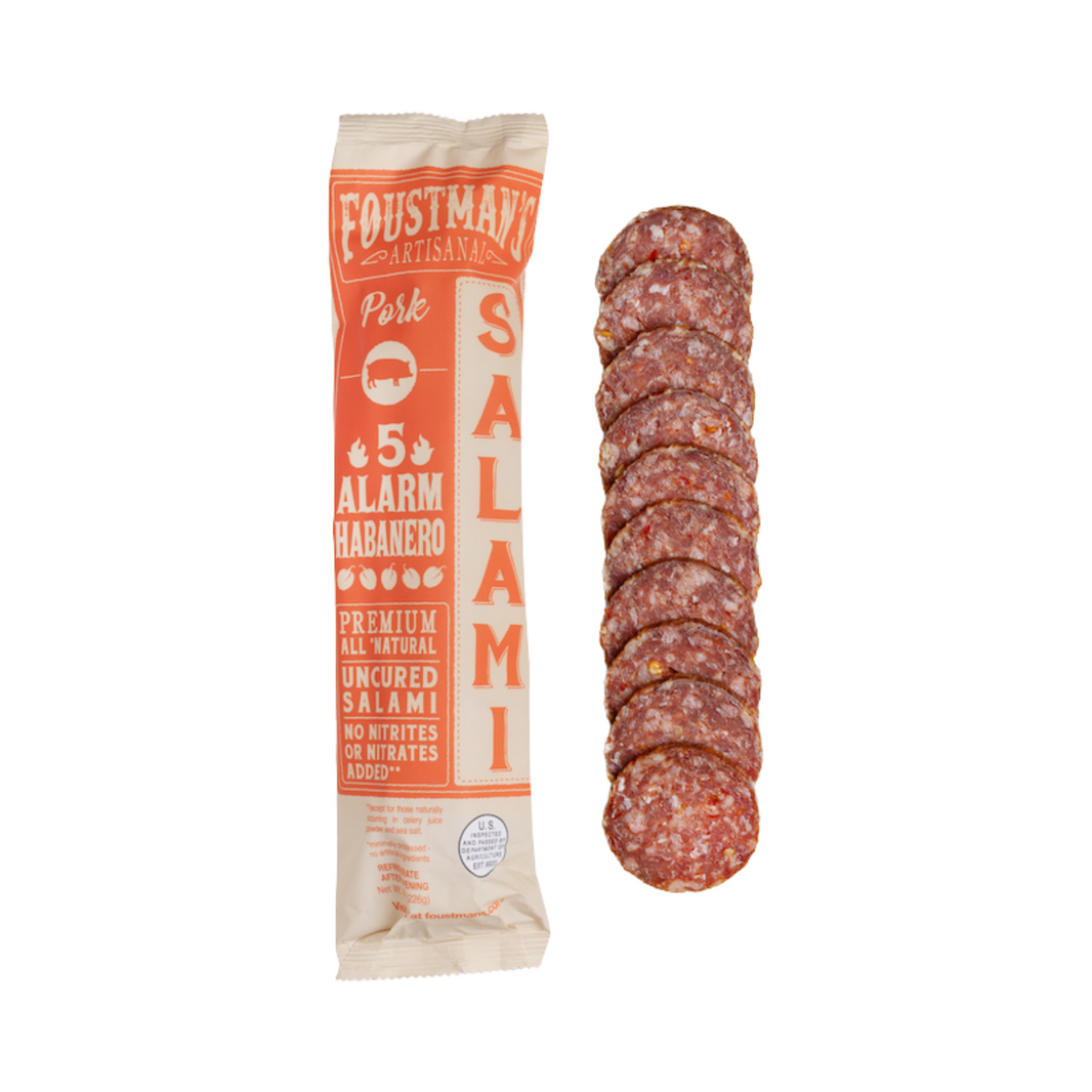 Pork Salami | Uncured, Artisanal & Nitrate-Free | Foustman's – Foustman ...